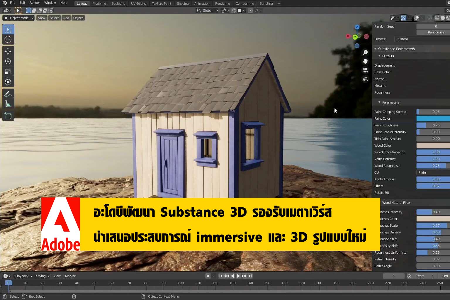 อะโดบีพัฒนา Substance 3D รองรับเมตาเวิร์ส นำเสนอประสบการณ์ immersive ...
